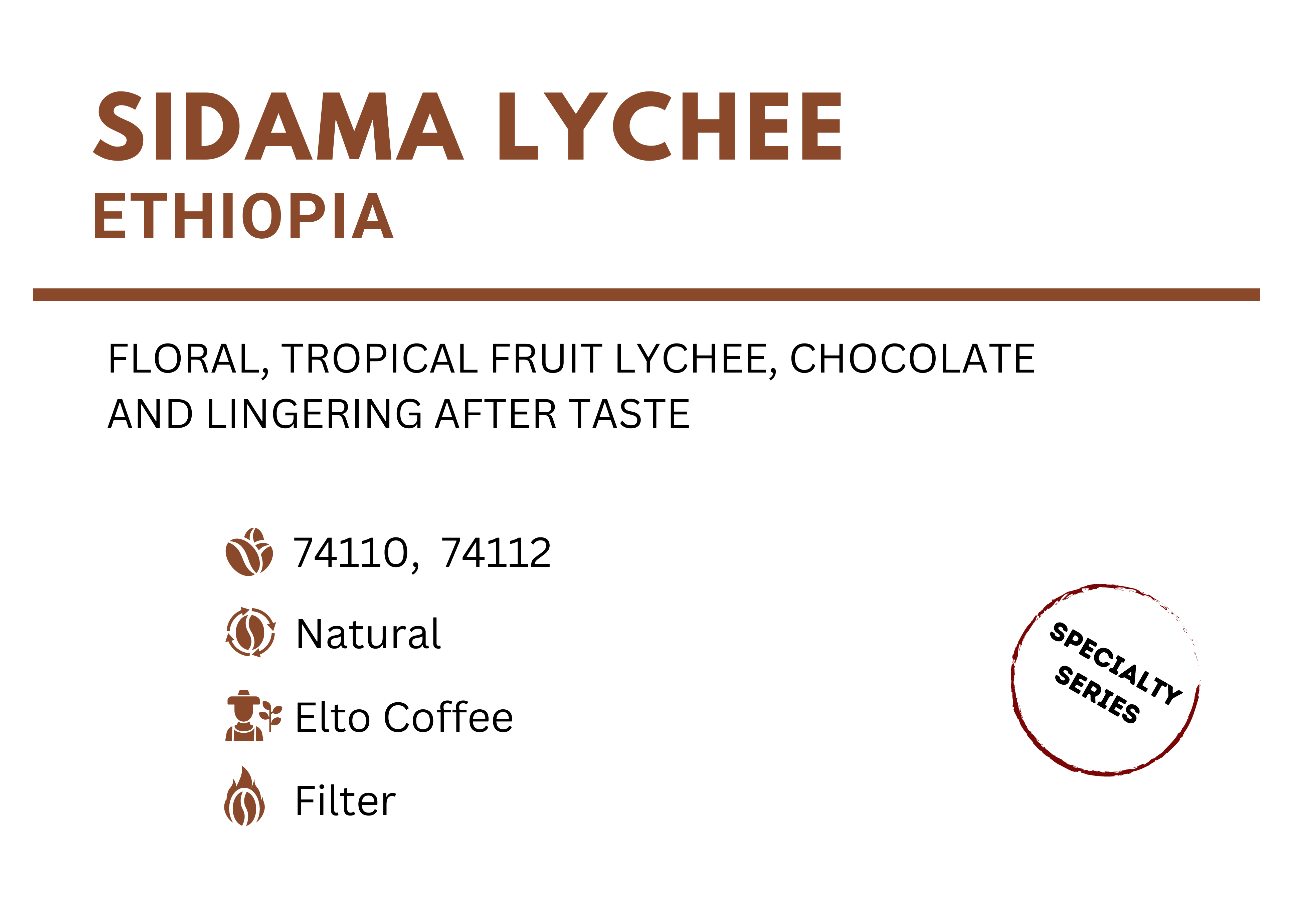 Sidama Lychee - Ethiopia – Bon and Bean Eco-Friendly Coffee Roaster