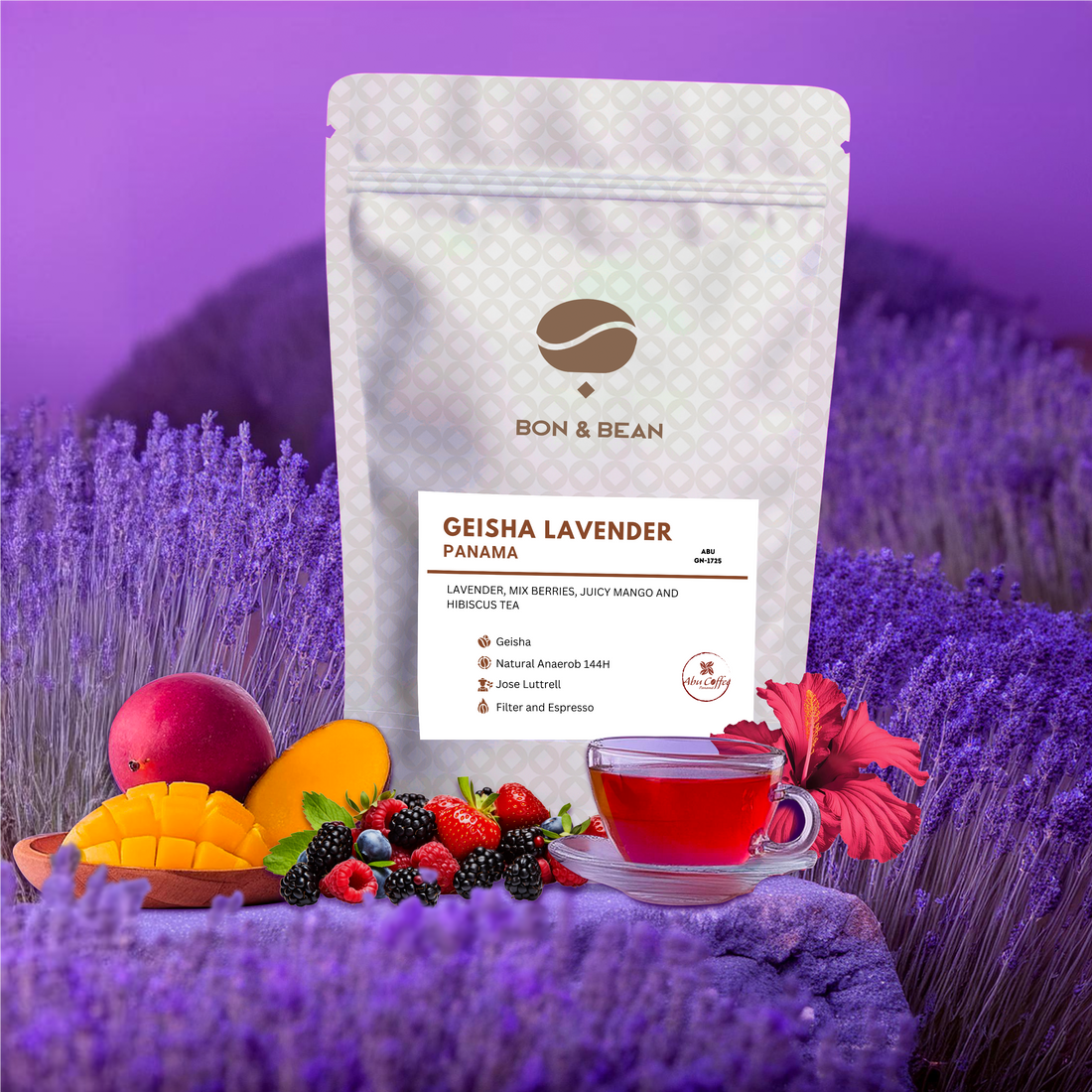 Geisha Lavender - Panama – Bon and Bean Eco-Friendly Coffee Roaster